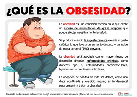 Qué es la Obesidad Definición de Obesidad