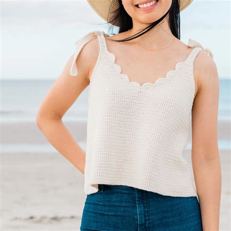 Crochet Lace Tank Top Pattern