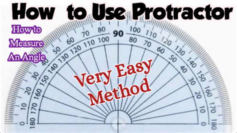 How To Use Protractor Using Protractor How To Measure An Angle