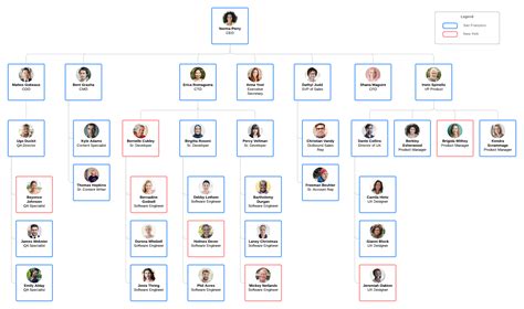 Lucidchart Org Chart Template
