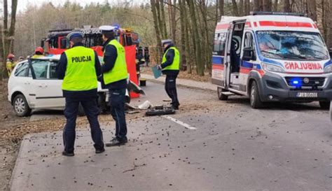 Tragiczny wypadek w Wielkopolsce Nie żyje młody mężczyzna Zdjęcia