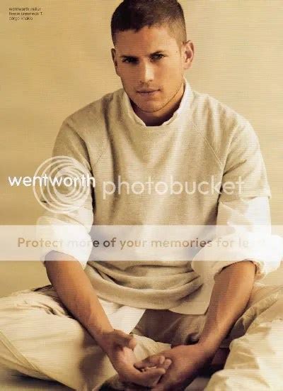 More Wentworth Miller Magazine Hotness Wet For Went