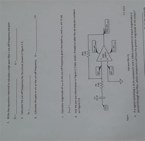 Solved Write The Output Equation For A Summing Amplifier Chegg