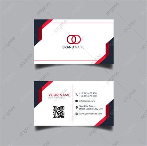 Gambar Kartu Nama Template Sederhana Templat Untuk Unduh Gratis Di Pngtree