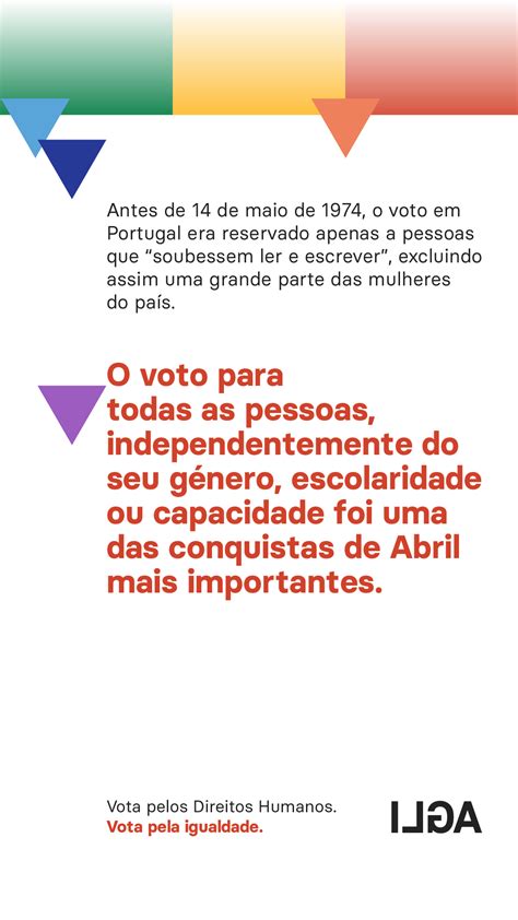 Legislativas 2024 Campanha De Apelo Ao Voto ILGA Portugal