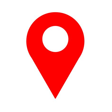 Red Map Pointer Icon On A Transparent Background 23554762 PNG
