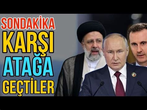 RUSYA İRAN VE SURİYE İSRAİLE KARŞI BİRLEŞTİ YouTube