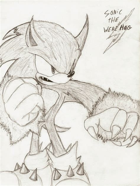Sonic The Werehog