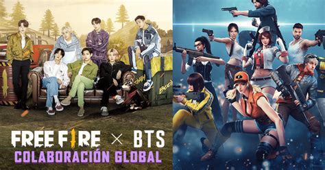 Bts Llega A Free Fire Colaboraci N Especial Con El Grupo Kpop Bangtan