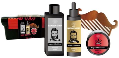 AURORA ZESTAW NA PREZENT ŚWIĄTECZNY DLA MĘŻCZYZNY DO BRODY BARBER SHOP