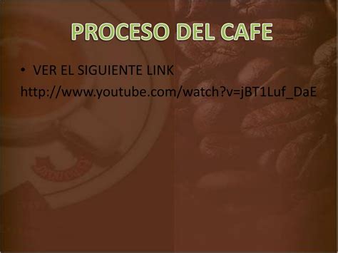 PPT EL CAFÉ PowerPoint Presentation free download ID 2440638