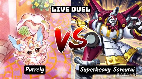 SBYGO Live Duel Purrely Vs Superheavy Samurai September 2023 YouTube