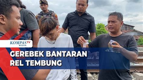Momen Penggerebekan Kawasan Narkoba Di Bantaran Rel Tembung YouTube
