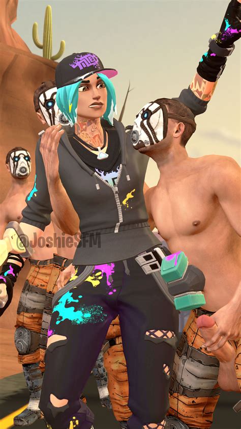 Post 3288576 Borderlands Borderlands3 Crossover Fortnite Joshiensfw Psycho Teknique Tilted