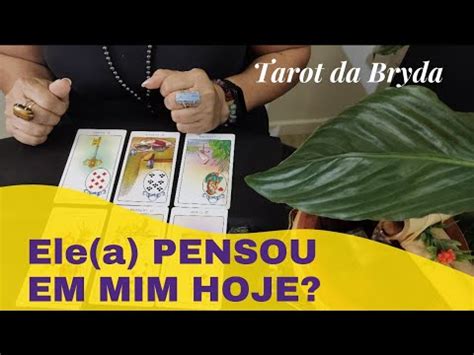 Ele A PENSOU EM MIM HOJE O Que Sentiu O Que Pensou Baralho