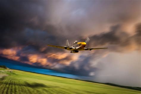 P51 Mustang Low Level Posters Impressions artistiques Décoration murale