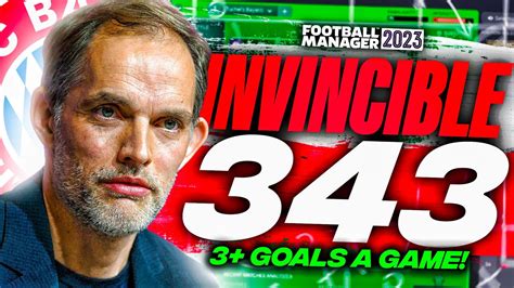 Thomas Tuchel S INVINCIBLE 3 4 3 Scores 3 Per Game FM23 Tactics