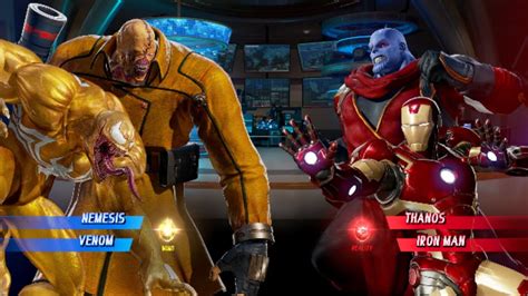 Nemesis Venom V S Thanos Iron Man Very Hard Marvel Vs Capcom