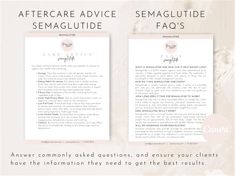 Editable Semaglutide Bundle Forms Weight Loss Injection Consent