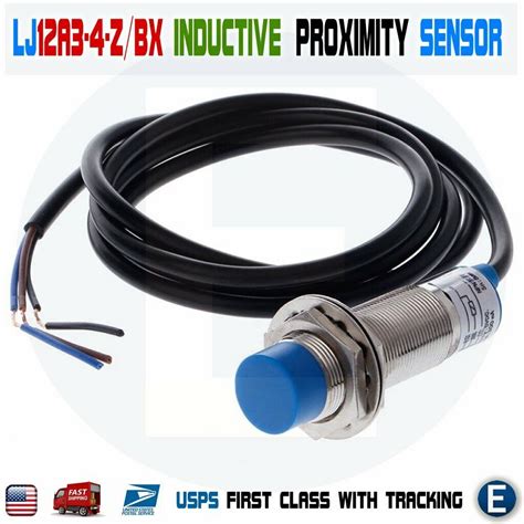 10pcs LJ12A3 4 Z BX Inductive Proximity Sensor Detection Switch NPN DC6