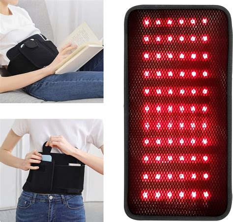TENQIU Cinturón de terapia de luz roja para cuerpo dispositivo de