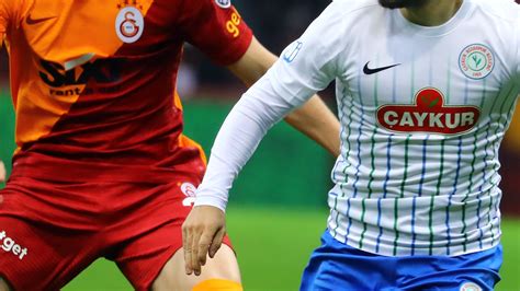 Galatasaray Çaykur Rizespor maçının tarihi değişti