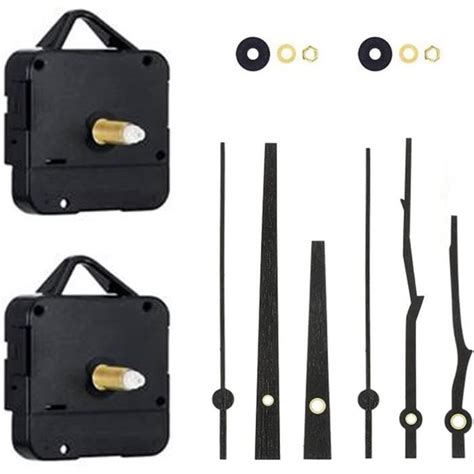 Kits de MéCanisme de Mouvement D Horloge Murale à Quartz 2 PièCes