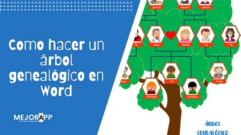 Como hacer un árbol genealógico en Word YouTube