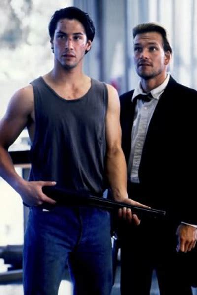 Foto de Patrick Swayze Caçadores De Emoção Foto Keanu Reeves