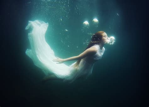 Women Underwater Fantasy Art Wallpapers HD Desktop And Mobile