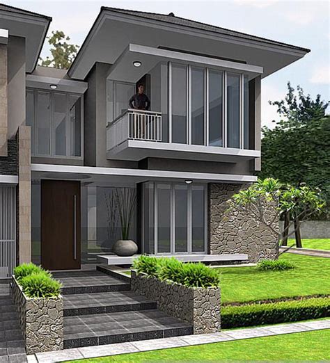 Inspirasi Model Dak Teras Rumah Minimalis Modern Mewah Nbkomputer