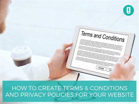 How To Create Terms Conditions And Privacy Policies For Your Website