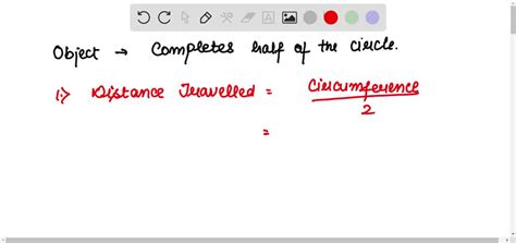solved an object is moving with the uniform speed in a circle of radius r calculate the