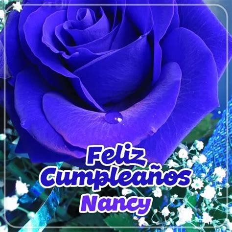 Feliz Cumpleaños Nancy imagenes su