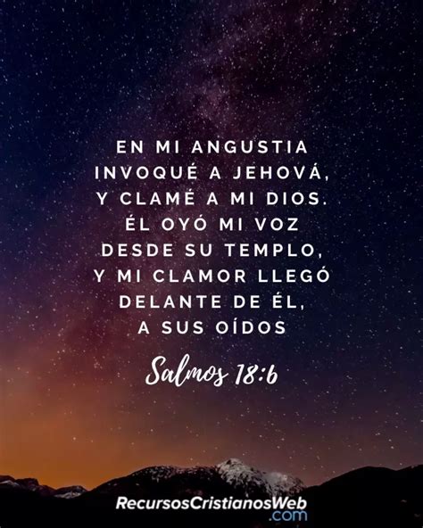 Salmos En Mi Angustia Invoqu A Jehov Rvr