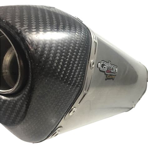 Ponteira Escape H Inox Bandit Carbox Racing