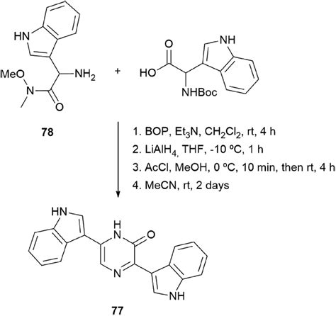 2 1H Pyrazinones From Acyclic Building Blocks Methods Of Synthesis
