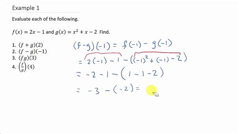 how to solve evaluating functions