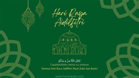 12 Idea Ucapan Selamat Hari Raya Kreatif Mengikut Sunnah