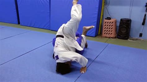 Ashi Gatame Huizinga Roll Kl Judo
