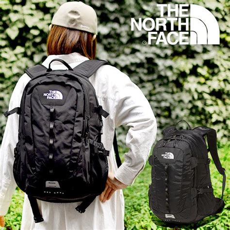 ノースフェイス ホットショット 27L ブラック リュック