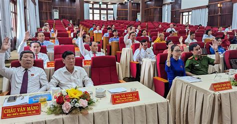 TX Phú Mỹ thông qua 14 nghị quyết quan trọng Báo Bà Rịa Vũng Tàu