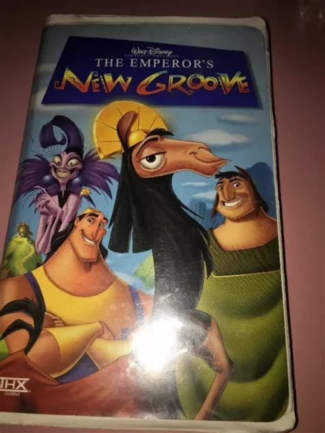 THE EMPEROR S NEW GROOVE VHS VIDEO TAPE Walt Disney 24 70 PicClick UK