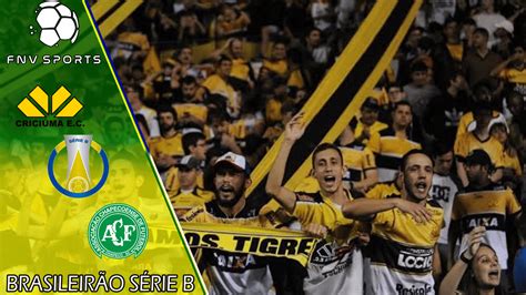 Criciúma x Chapecoense Prognóstico da 31ª rodada da Série B do