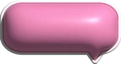 Cute Pastel D Speech Bubble Text Box Decoration Png
