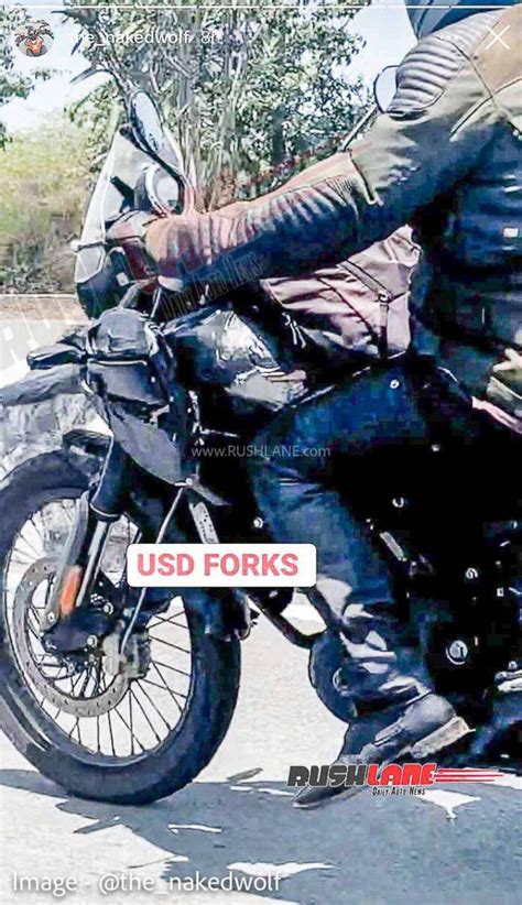 Royal Enfield Himalayan 450 Spied Again New Details Revealed