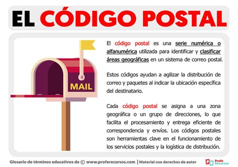 Qué es el Código Postal