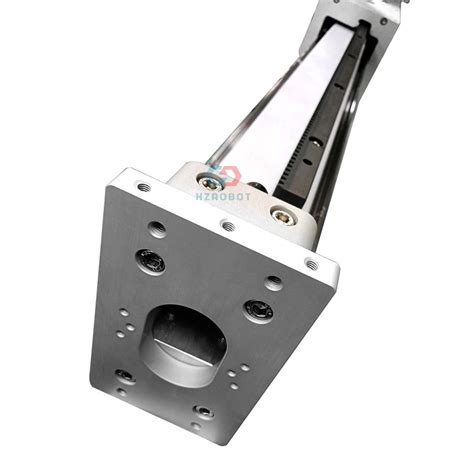 Heavy Duty Square Tube Type Rack And Pinion Driven Slide Linear Stage