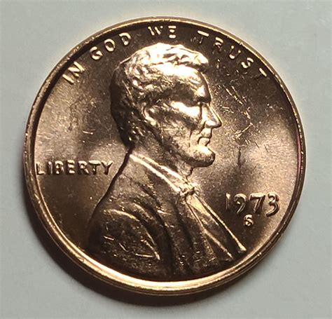 1973 S Lincoln Cent MS 64 Near Gem RED For Sale Buy Now Online