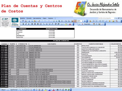 Sistema De Gestion Contable Con Excel Ppt